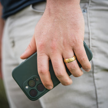 Wooden Wedding Rings & Bands for Men | Alpine Rings